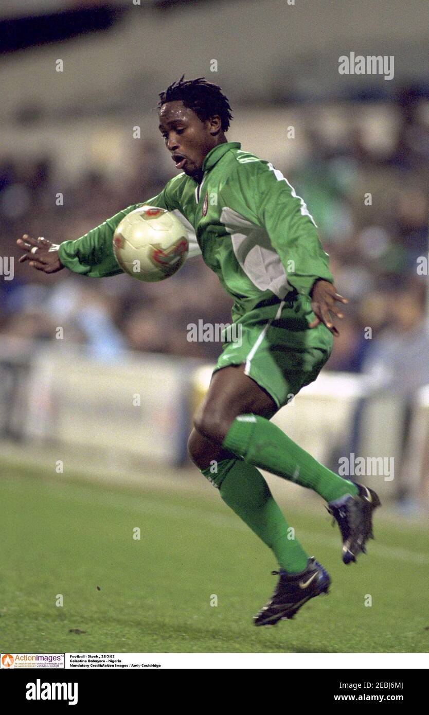 Celestine babayaro nigeria hi-res stock photography and images - Alamy