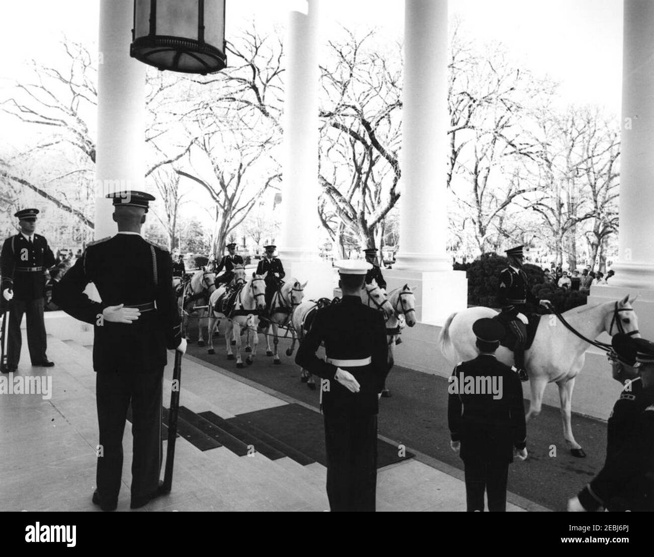 State Funeral of President Kennedy: Departure from the White House and ...