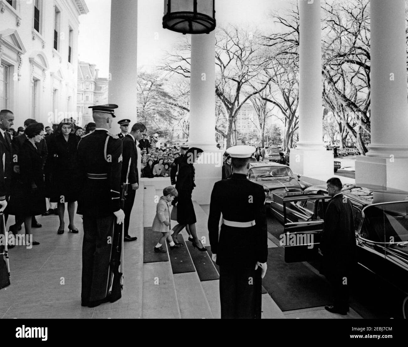 State Funeral of President Kennedy: Departure from the White House and ...