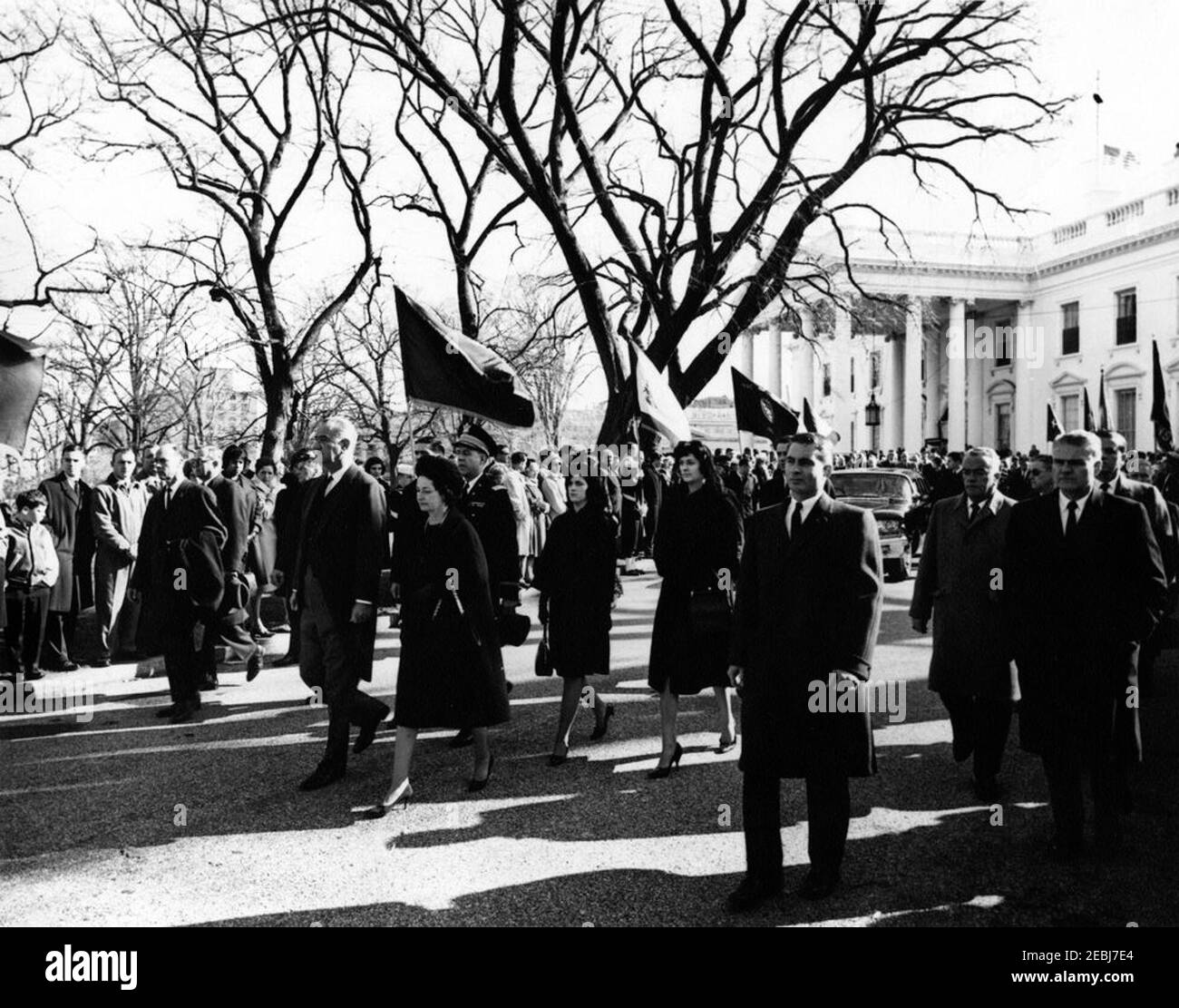 State Funeral of President Kennedy: Procession to St. Matthewu2019s ...