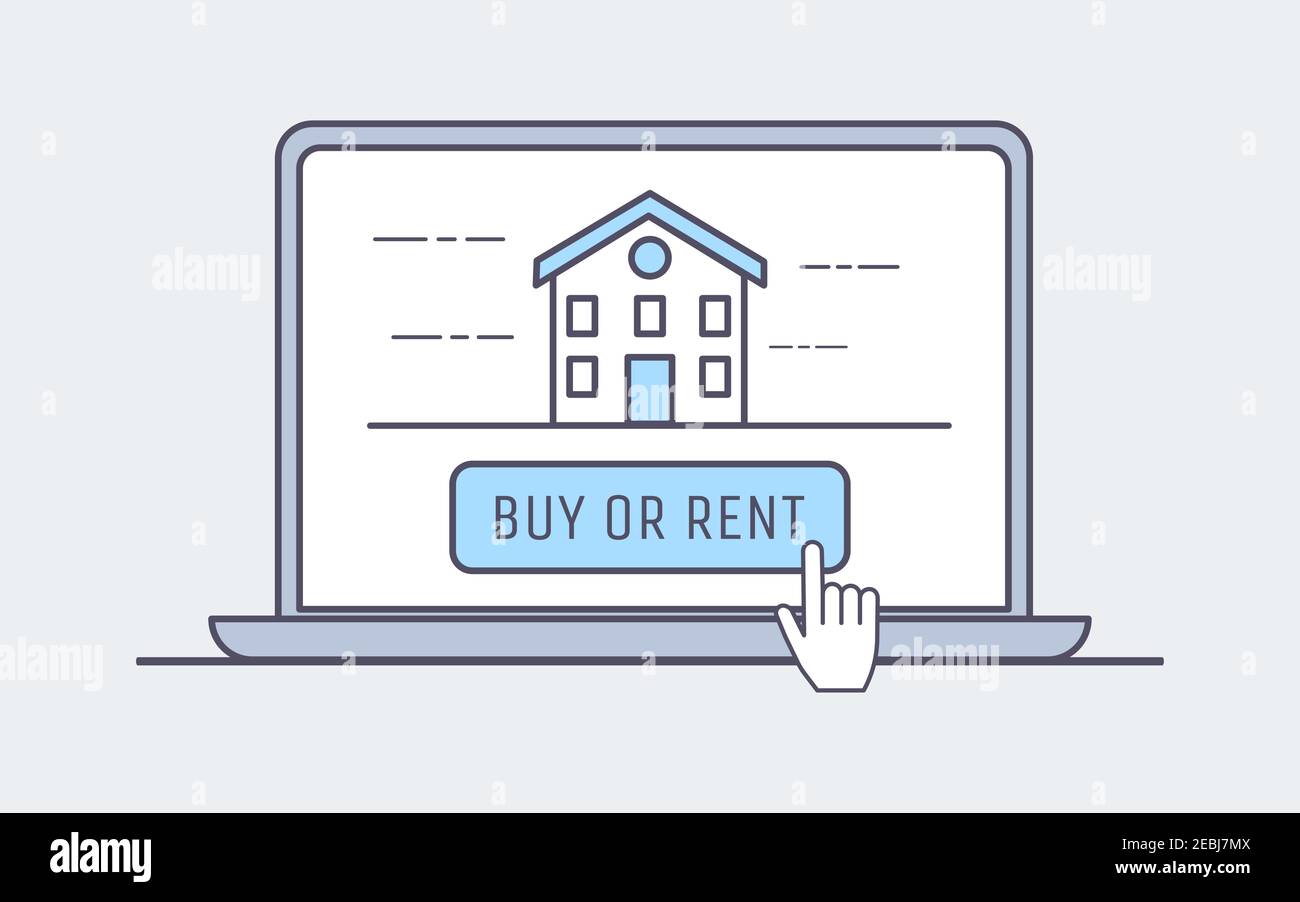 Investing in property Stock Vector Images - Alamy