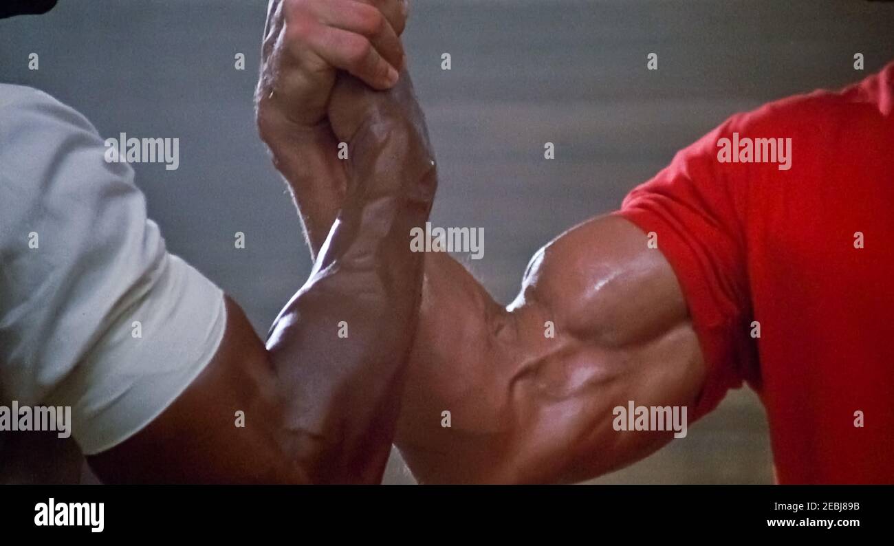 Carl Weathers Predator Handshake