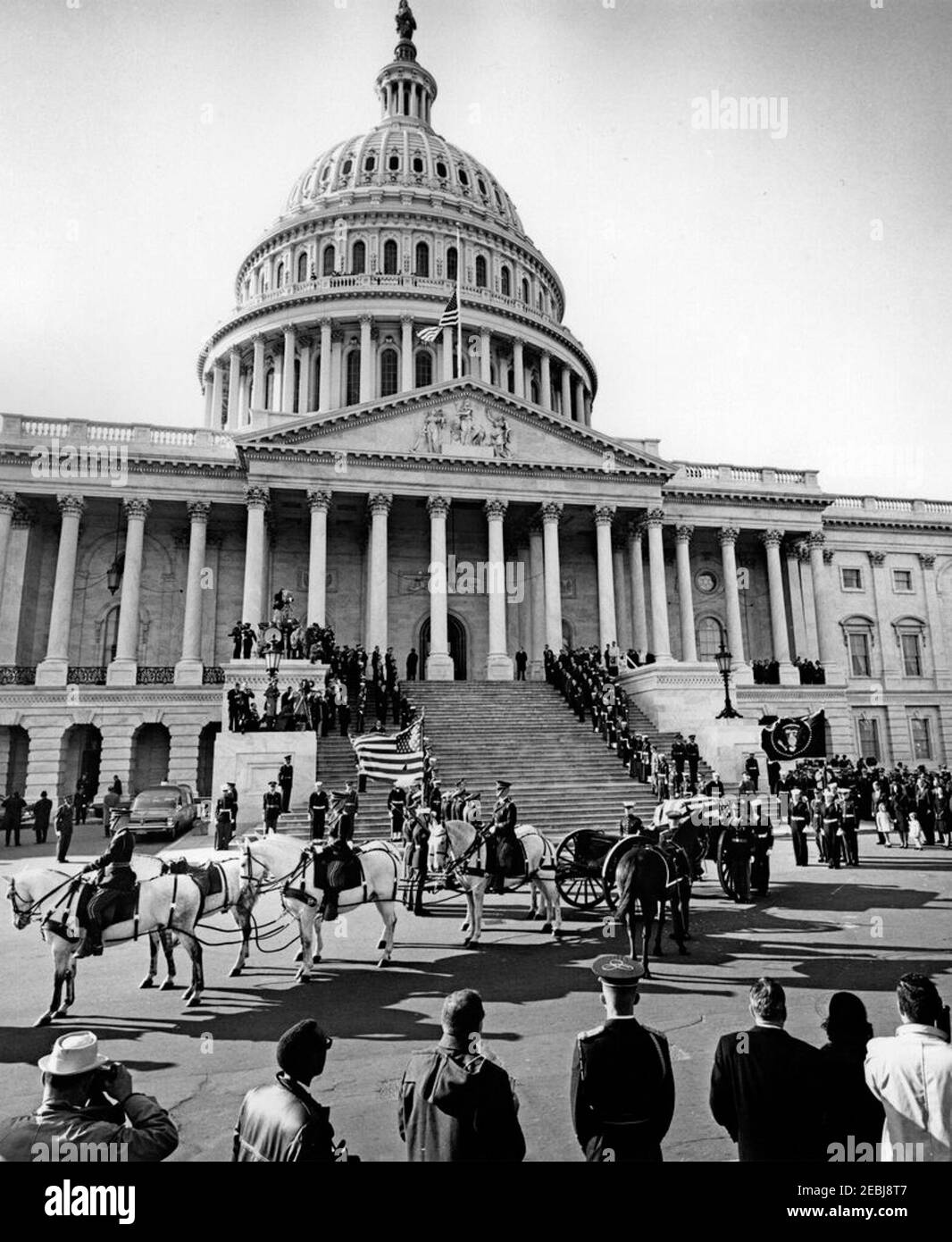 State Funeral of President Kennedy: Departure from the White House and ...