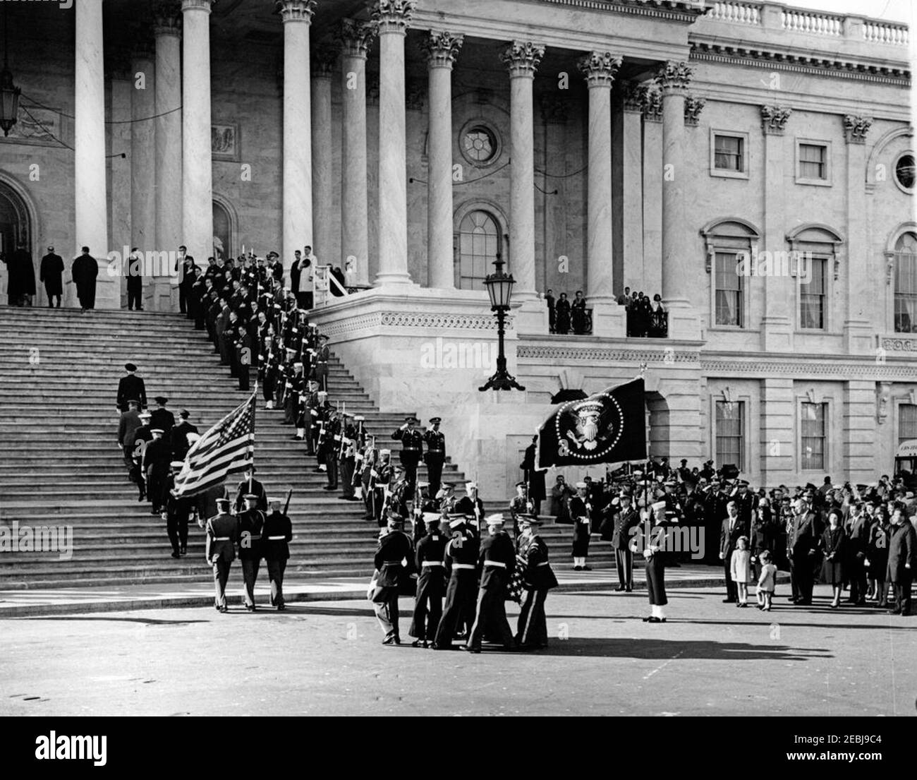 State Funeral of President Kennedy: Departure from the White House and ...