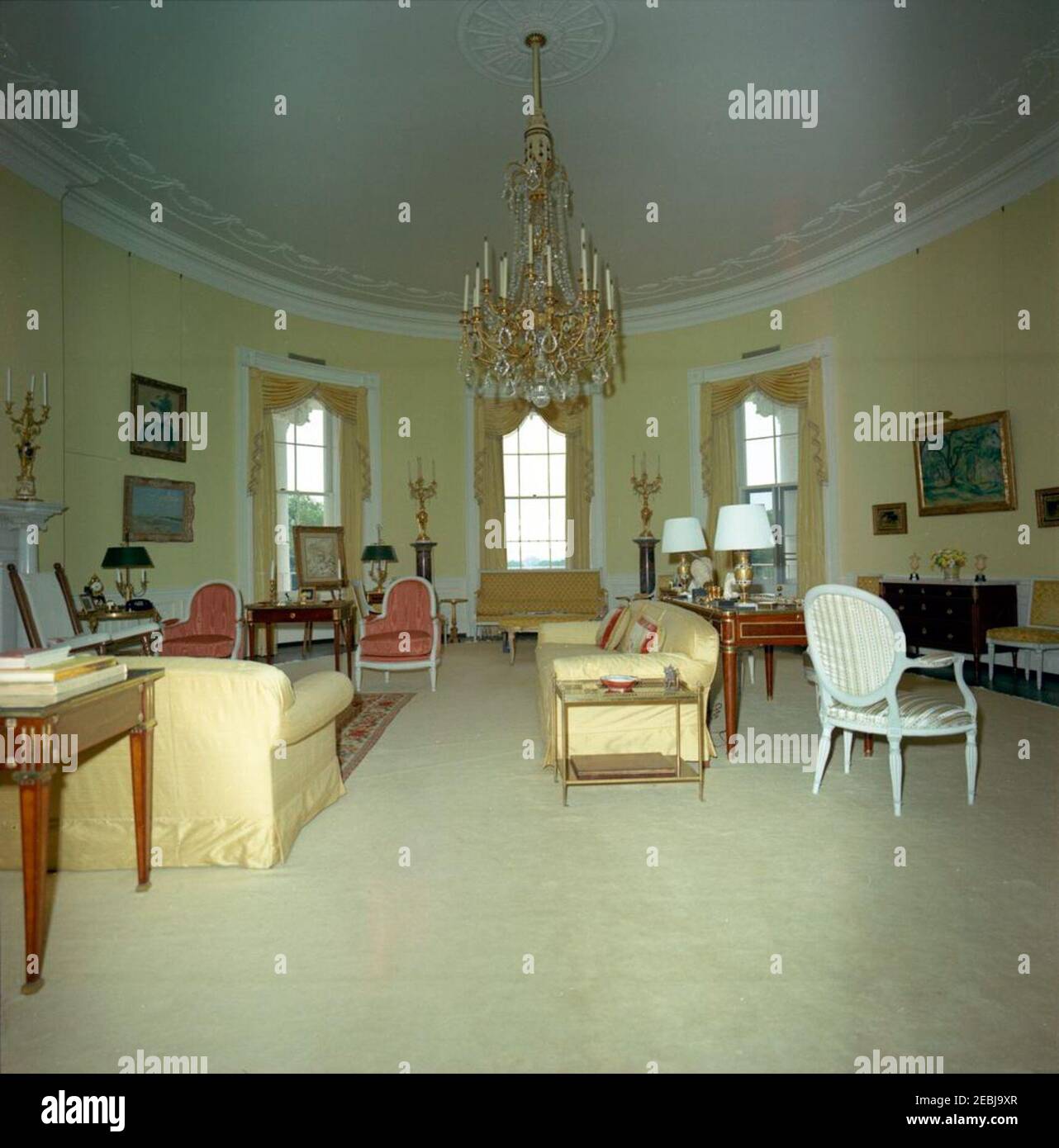 White House Rooms: China Room and Vermeil Room (progress photos ...