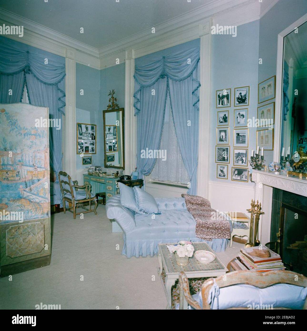 White House Rooms: China Room and Vermeil Room (progress photos ...