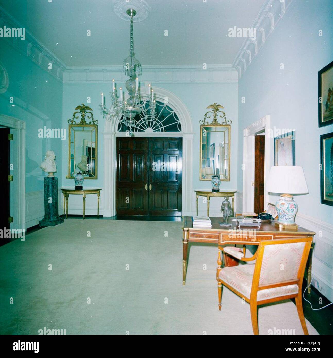 White House Rooms: China Room and Vermeil Room (progress photos ...