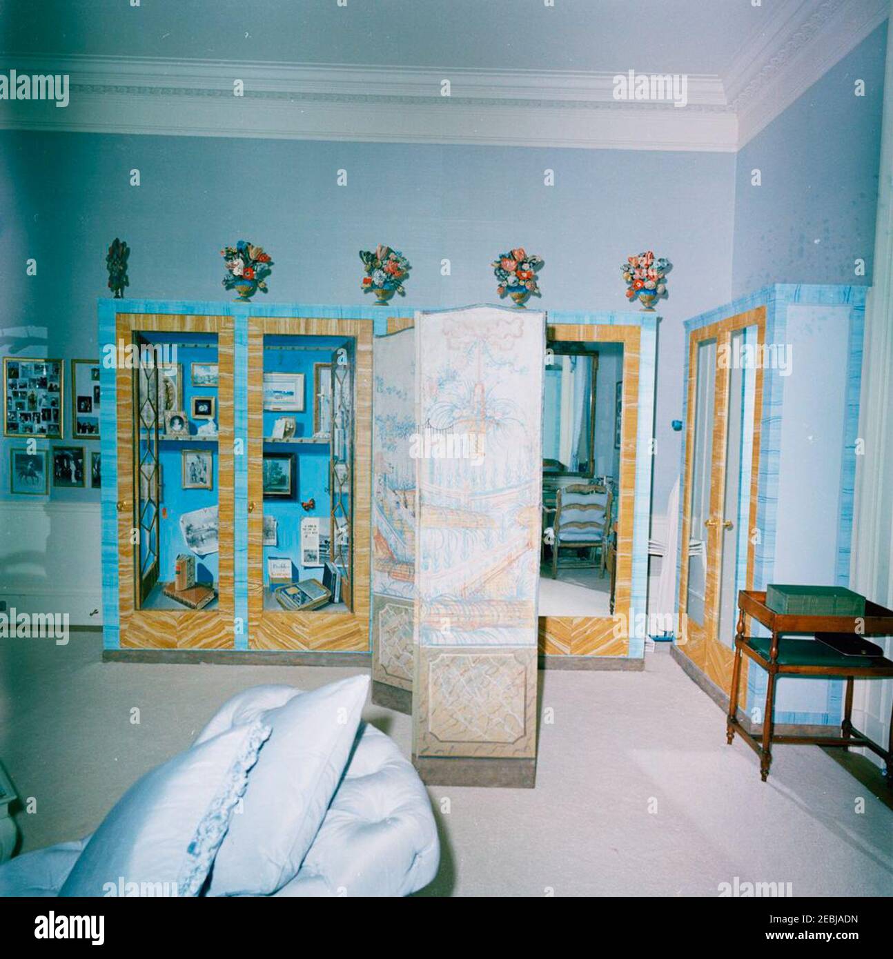 White House Rooms: China Room and Vermeil Room (progress photos ...