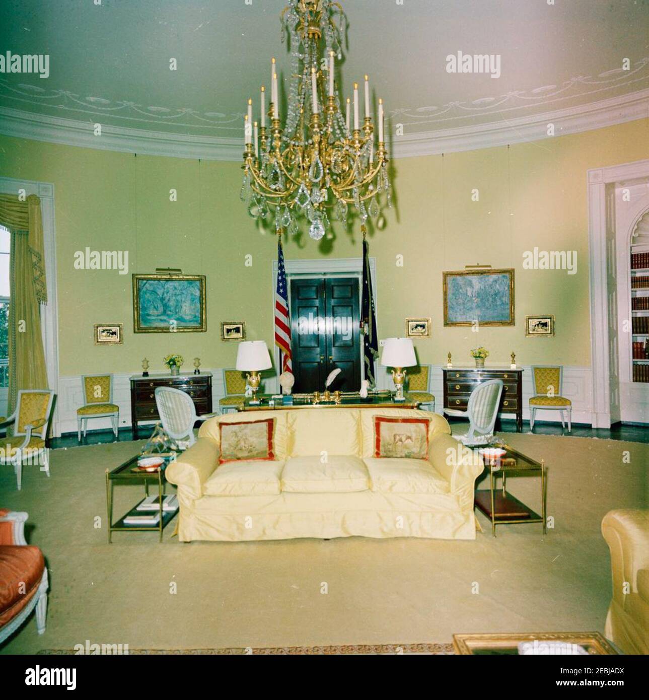 White House Rooms: China Room and Vermeil Room (progress photos ...