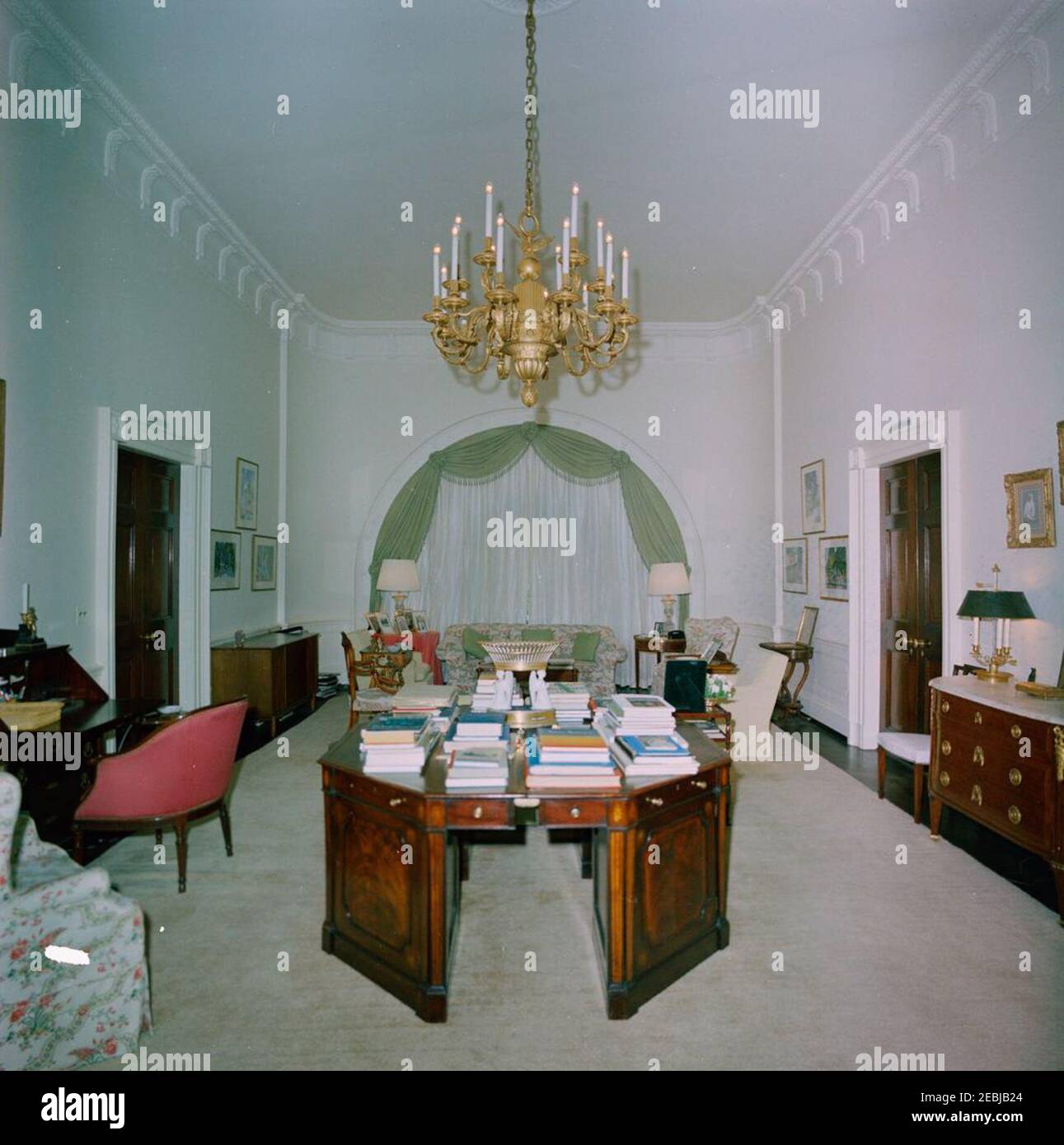 White House Rooms: China Room and Vermeil Room (progress photos ...