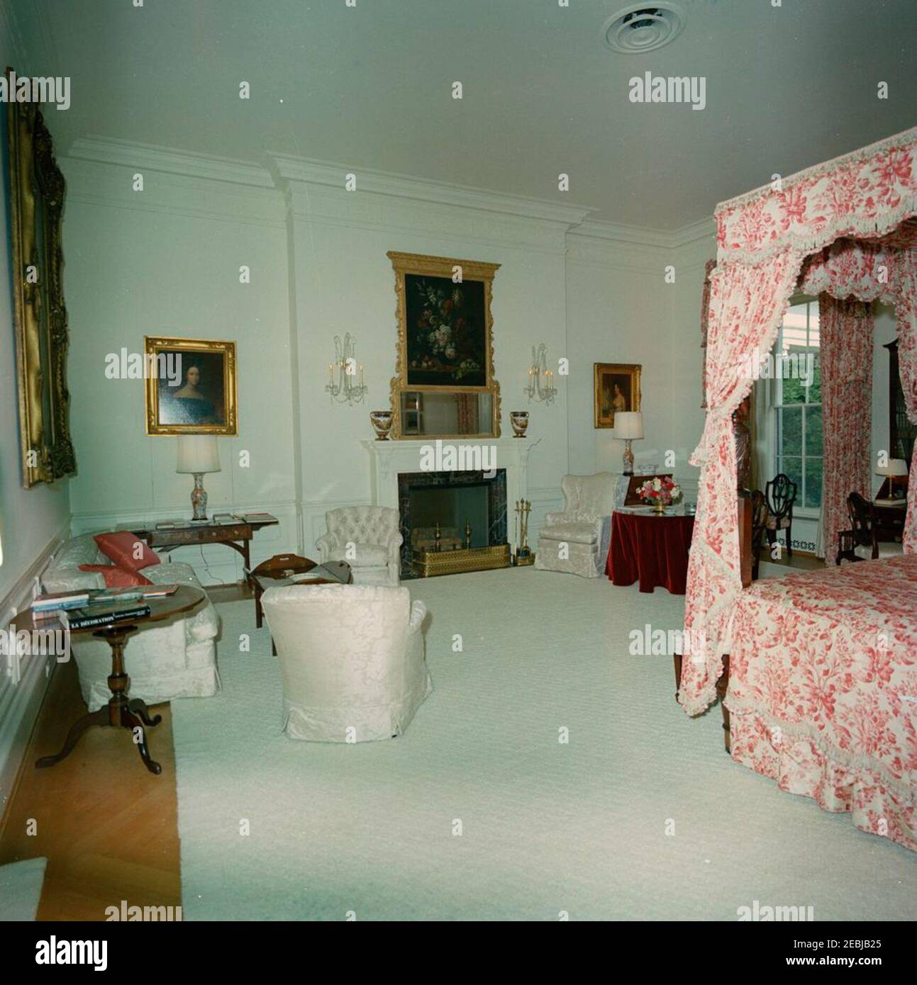 Lincoln bedroom white house hi-res stock photography and images - Alamy