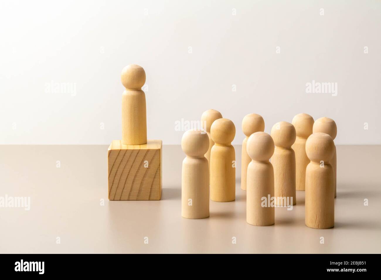 Boss figures subordinates hi-res stock photography and images - Alamy