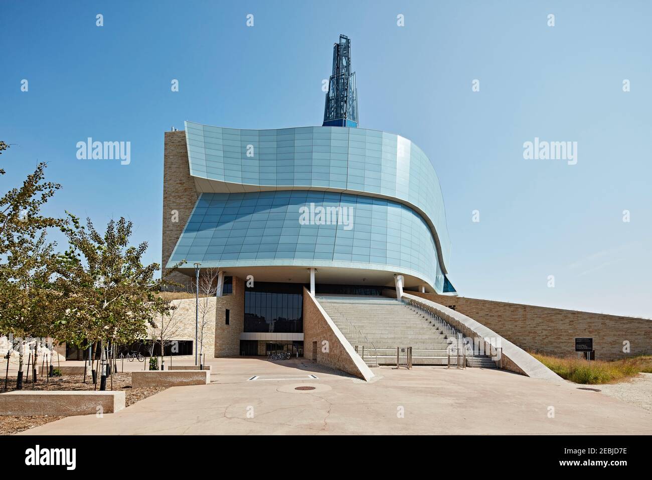 The Canadian Museum for Human Rights Stock Photo - Alamy