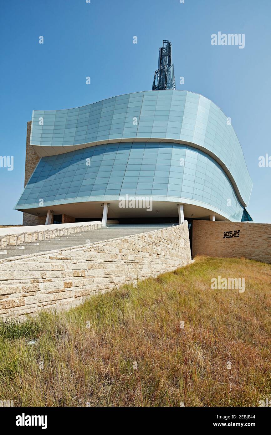 The Canadian Museum for Human Rights Stock Photo - Alamy