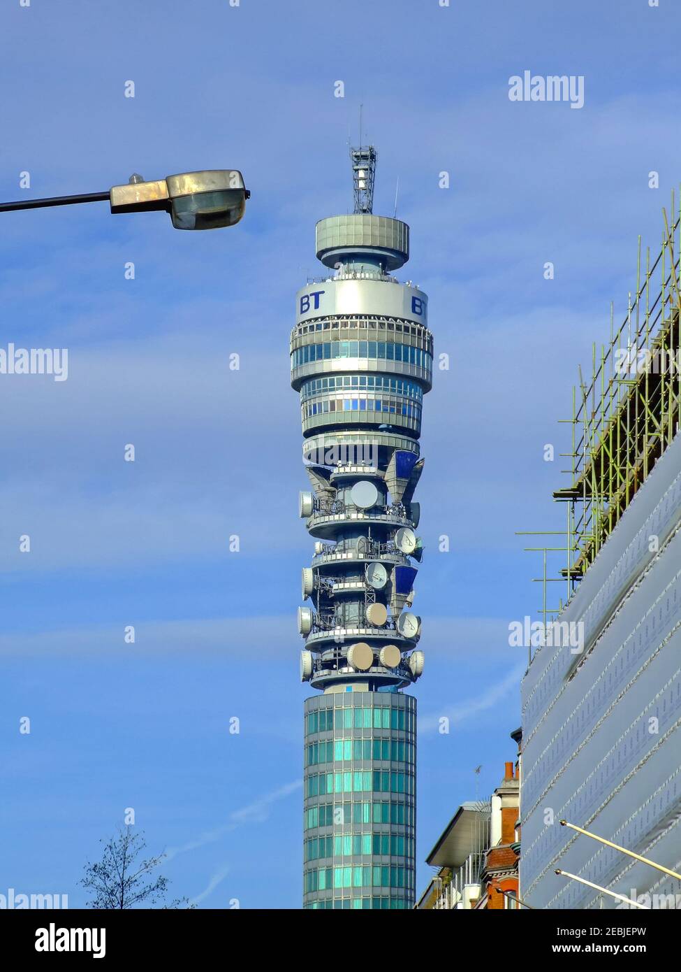 London, United Kingdom - January 31, 2007: BT Tower Landmark ...