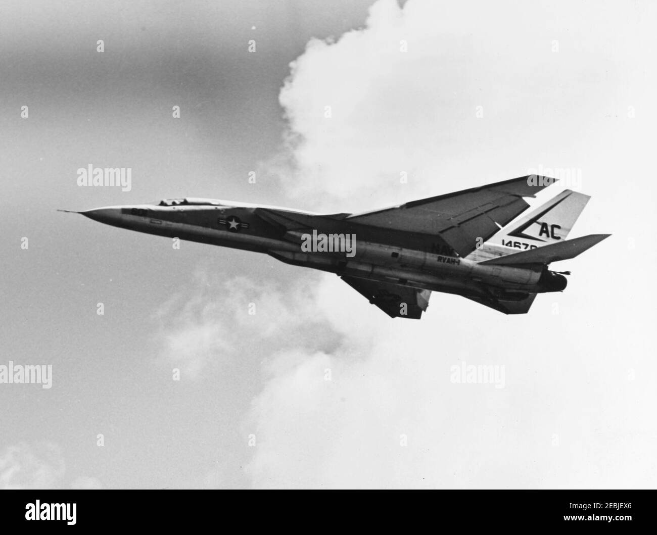 North American RA-5C Vigilante of RVAH-1 in flight in 1969 Stock Photo ...