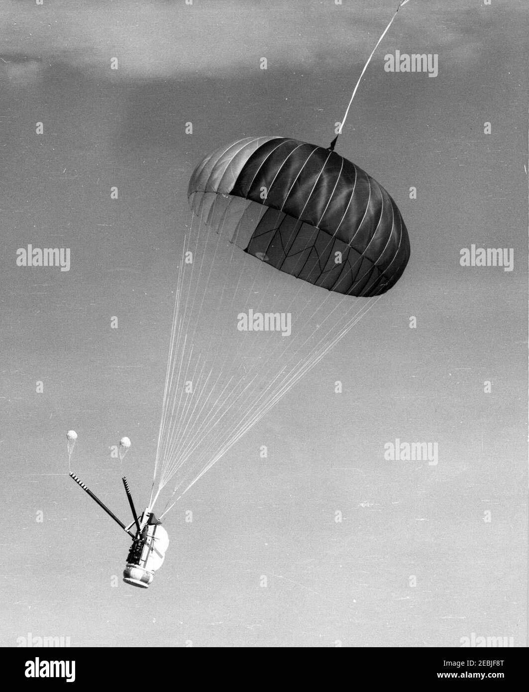 North American XB-70A Valkyrie escape capsule during a test 061122 ...