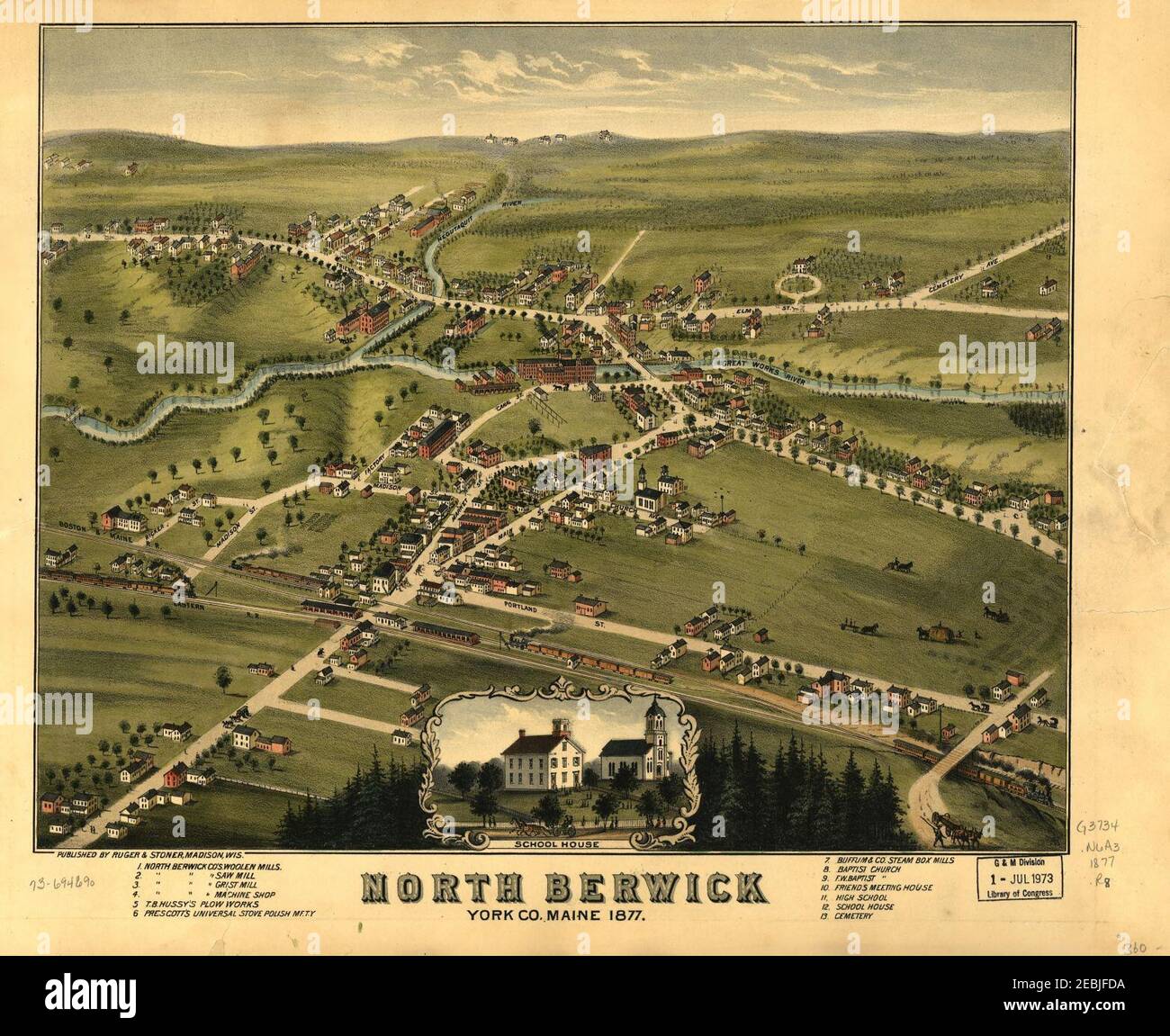 Berwick maine hi-res stock photography and images - Alamy