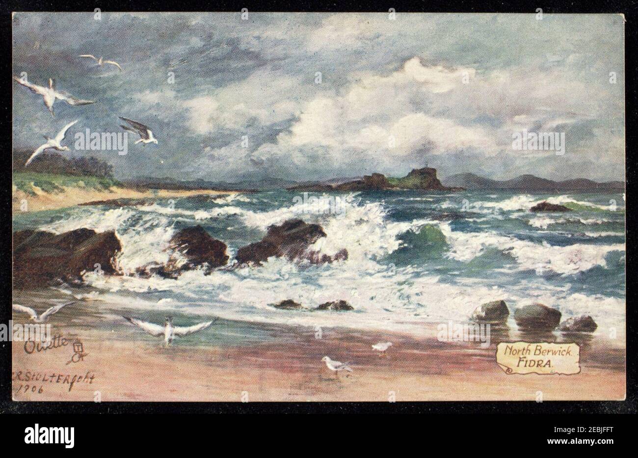 North Berwick Fidra Stock Photo - Alamy