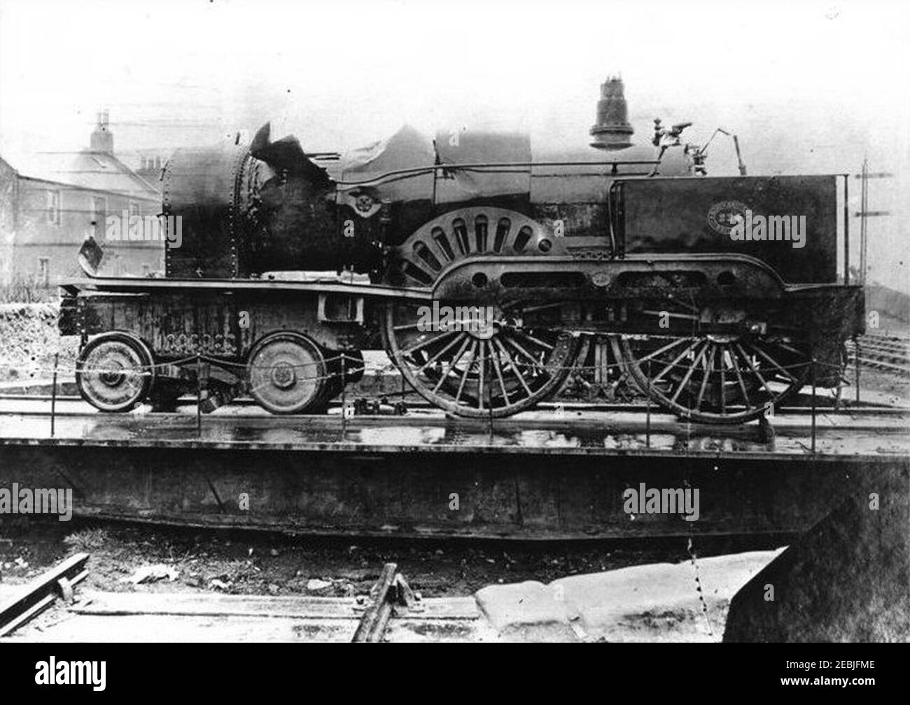 North British Railway locomotive 224 Stock Photo - Alamy