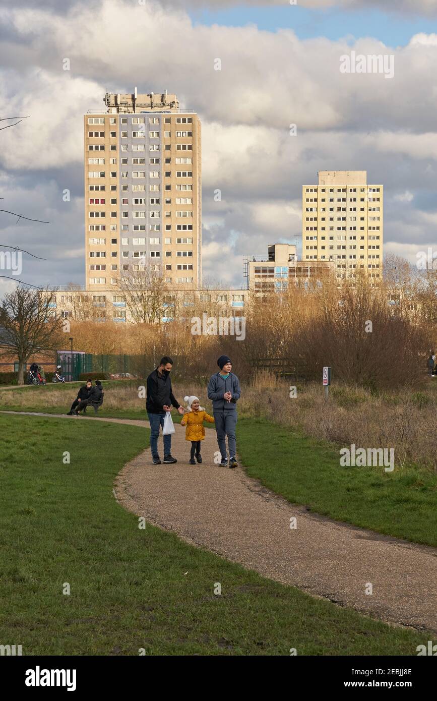 broadwater farm parkland tottenham Stock Photo - Alamy