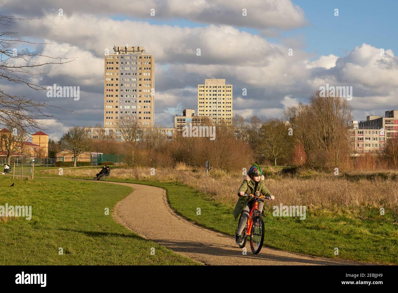 broadwater farm parkland tottenham Stock Photo - Alamy