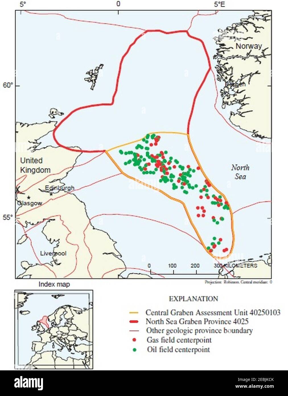 North Sea Central Graben Stock Photo - Alamy