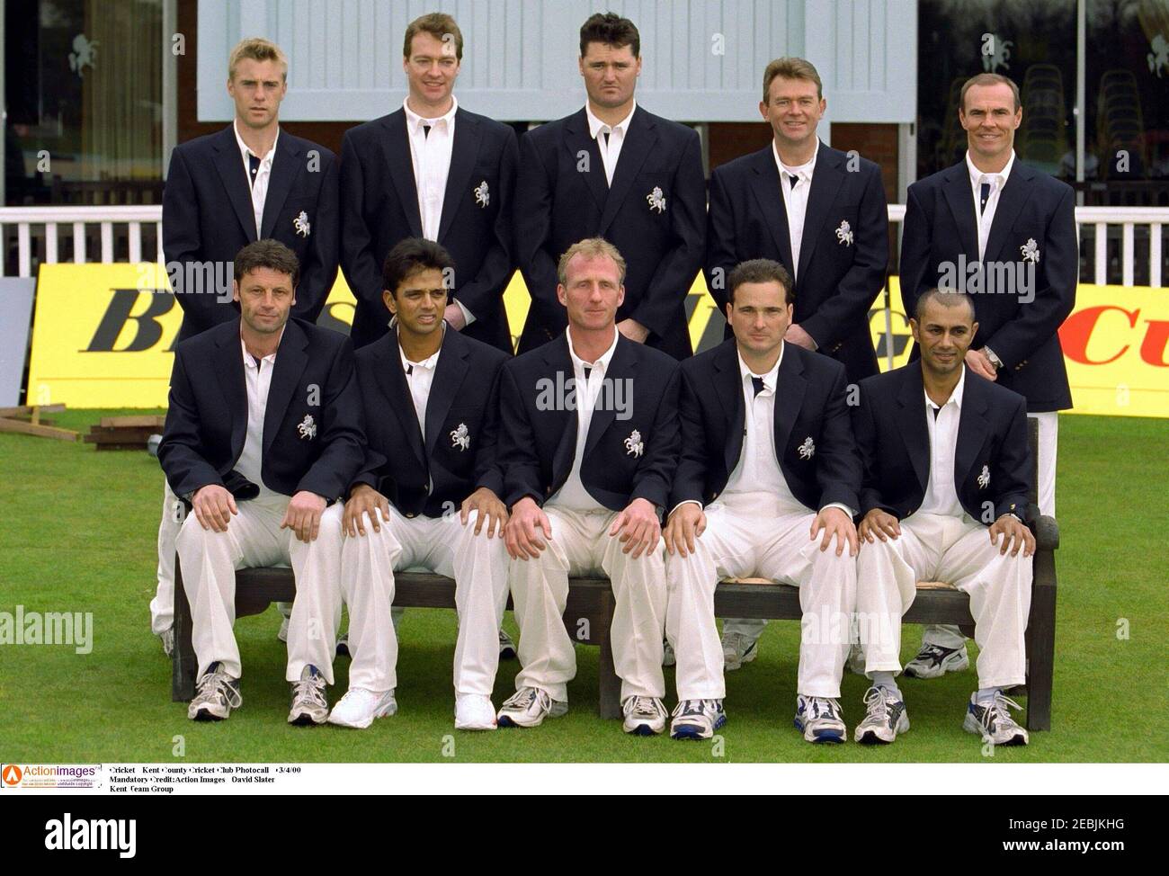 The kent county cricket club team group hi-res stock photography and ...