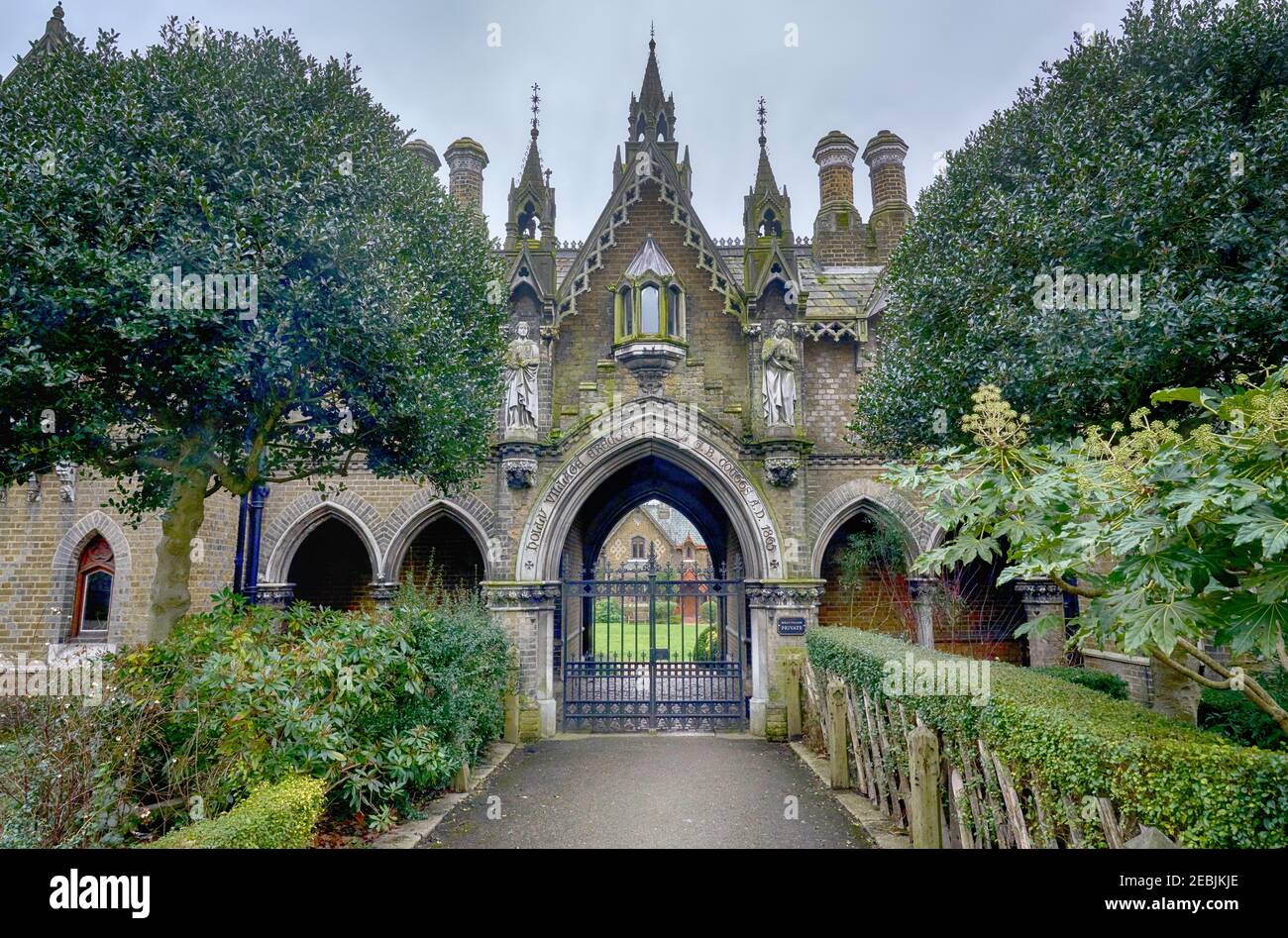 Holly village highgate neo gothic hi-res stock photography and images ...