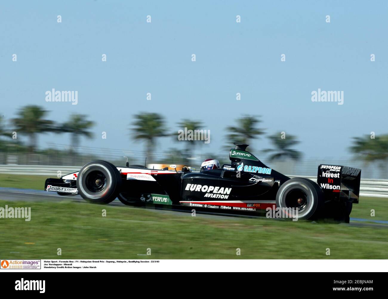 Jos verstappen minardi hi-res stock photography and images - Alamy
