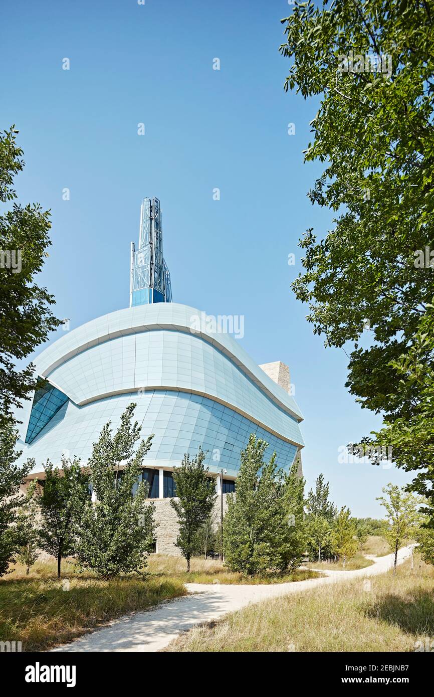 The Canadian Museum for Human Rights Stock Photo - Alamy
