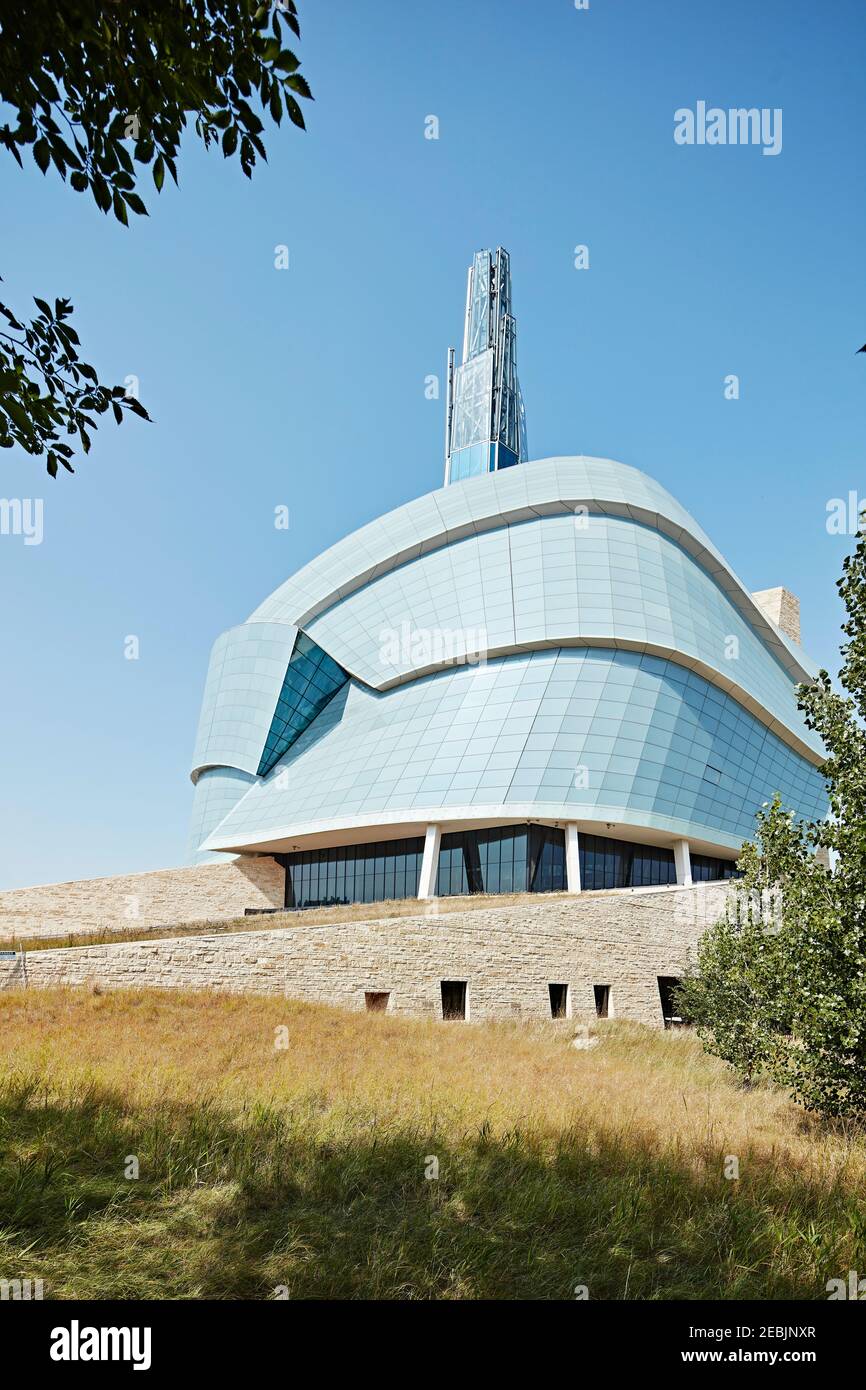 The Canadian Museum for Human Rights Stock Photo - Alamy