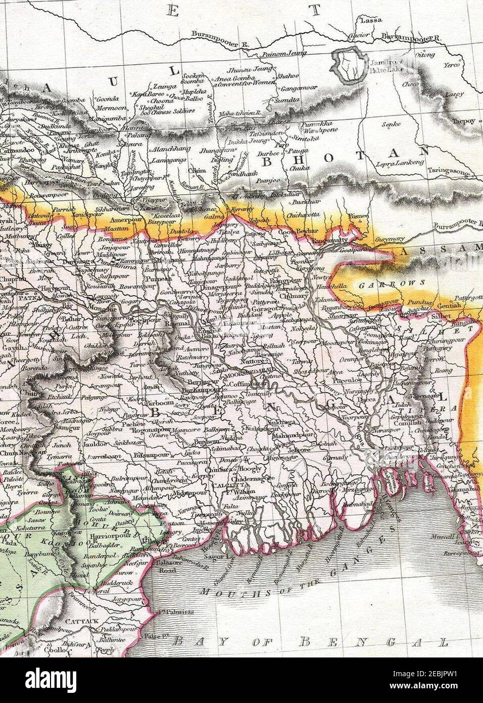 Thomson map of india hi-res stock photography and images - Alamy