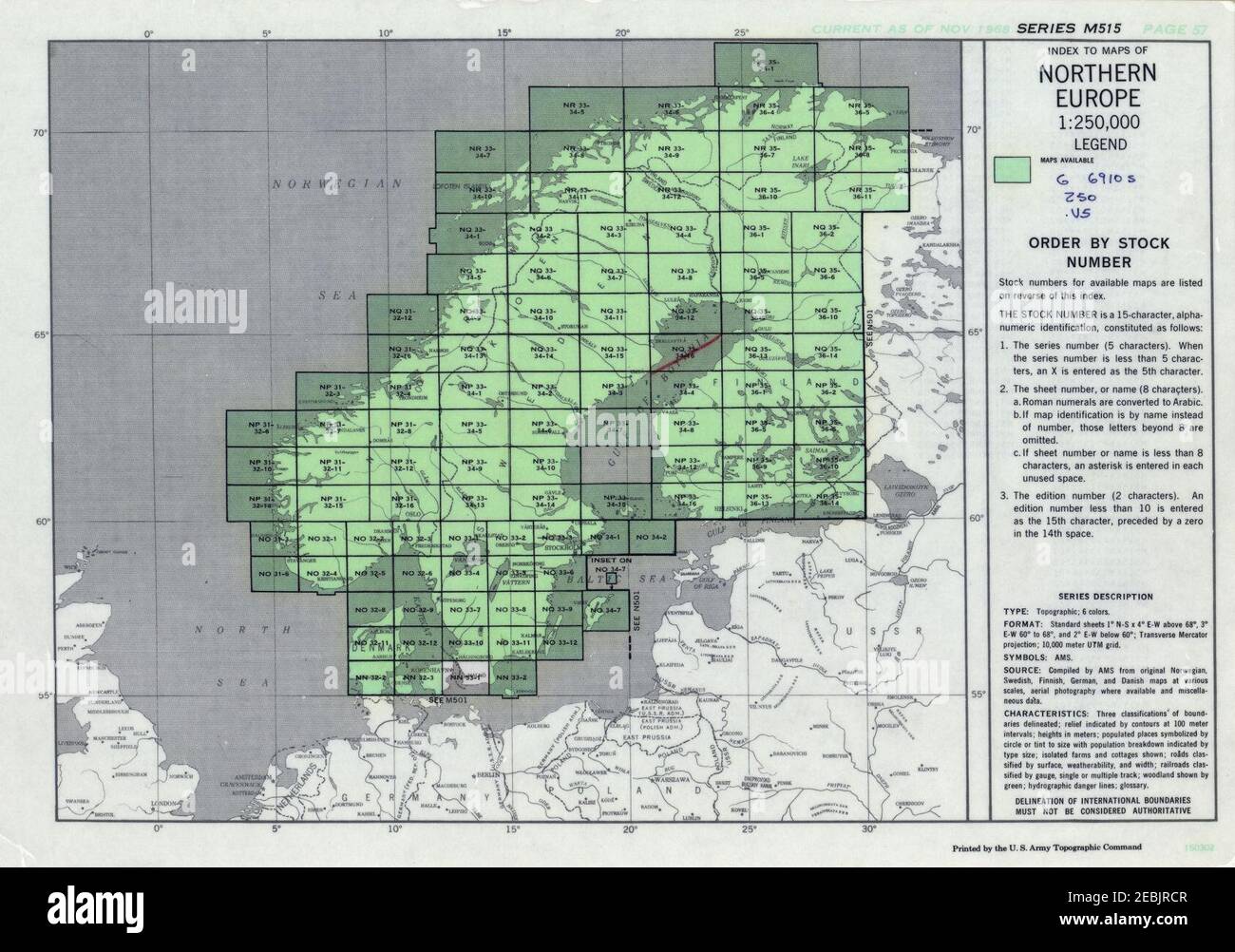 U s army map service hi-res stock photography and images - Alamy