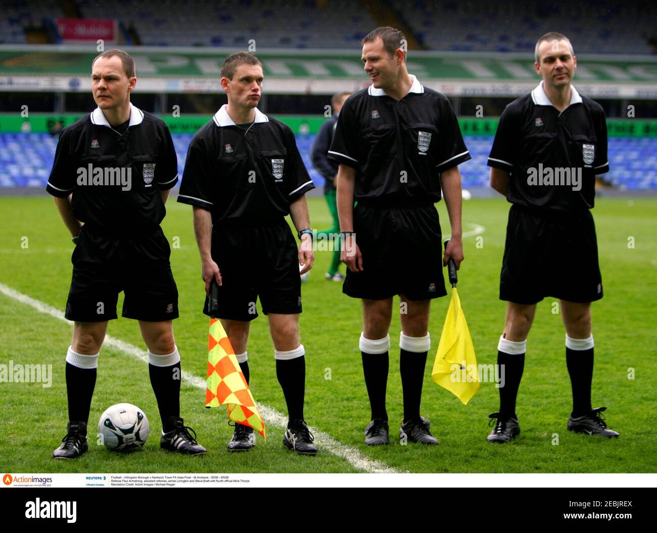 Referee paul armstrong hi-res stock photography and images - Alamy