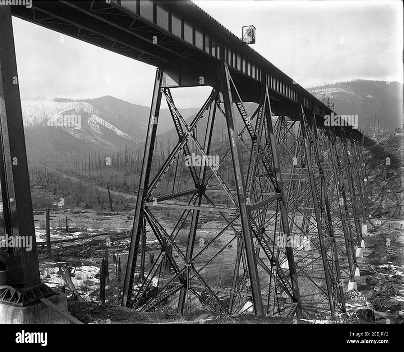 Northern pacific railroad bridge hi-res stock photography and images ...