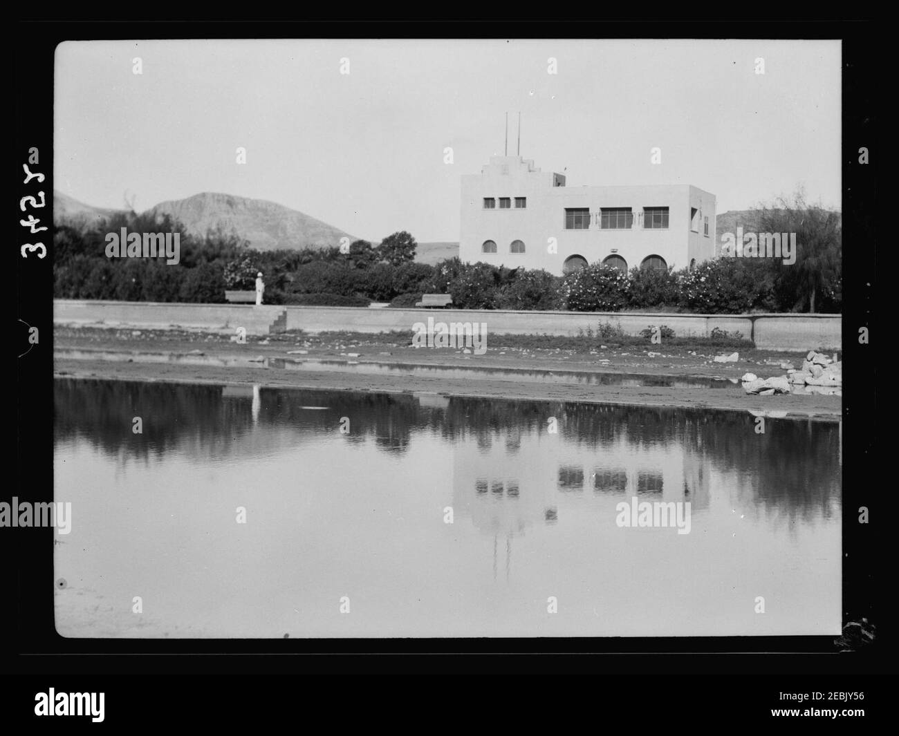 Northern views. Lord Melchet's estate on the Sea of Galilee Stock Photo ...