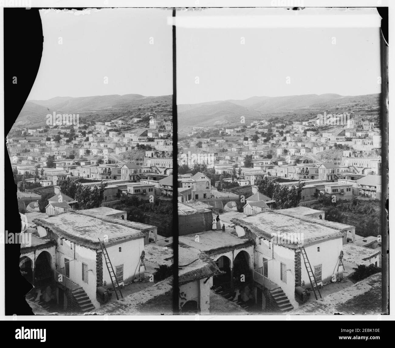 Northern views. Zahleh and the Lebanon Stock Photo - Alamy