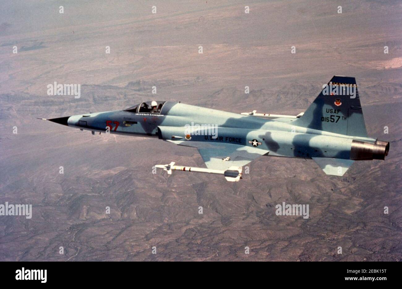 Northrop F-5E (Tail No. 01557) 061006 Stock Photo - Alamy