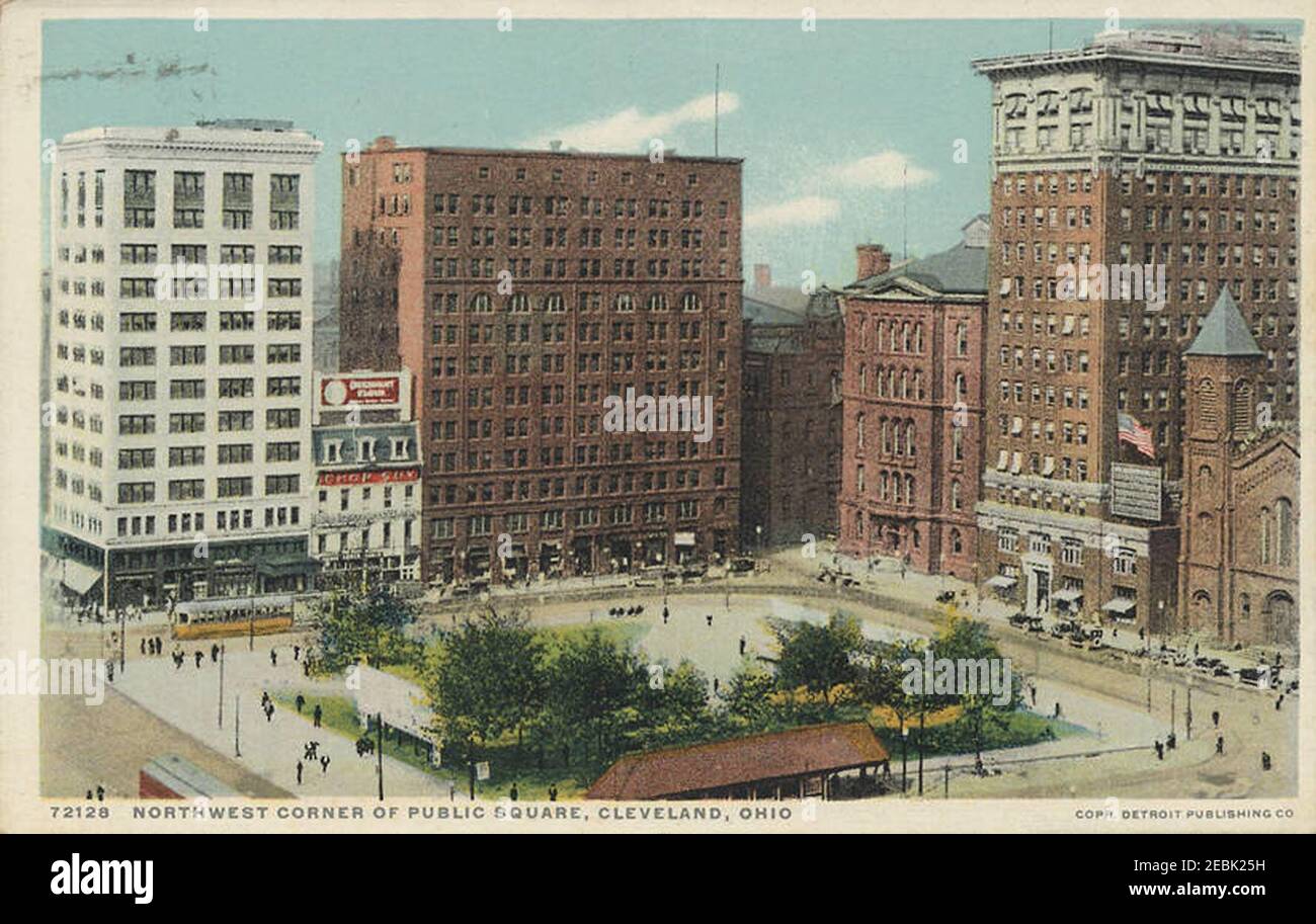 Public square cleveland ohio hi-res stock photography and images - Alamy