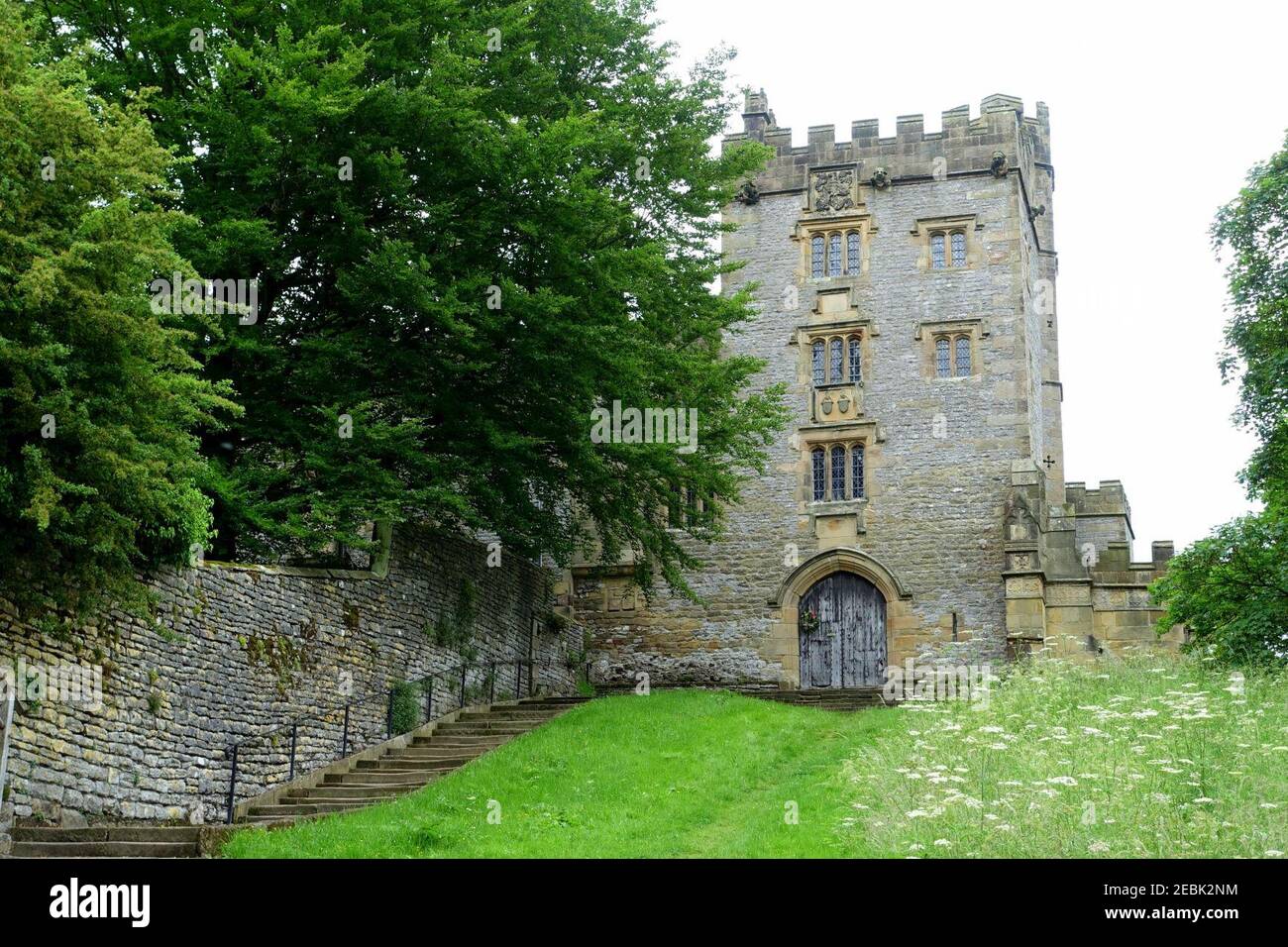 Northwest Tower (principal entrance) - Haddon Hall - Bakewell ...