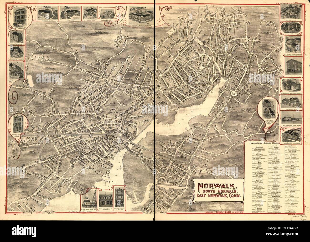 Norwalk, South Norwalk, and East Norwalk, Conn Stock Photo - Alamy