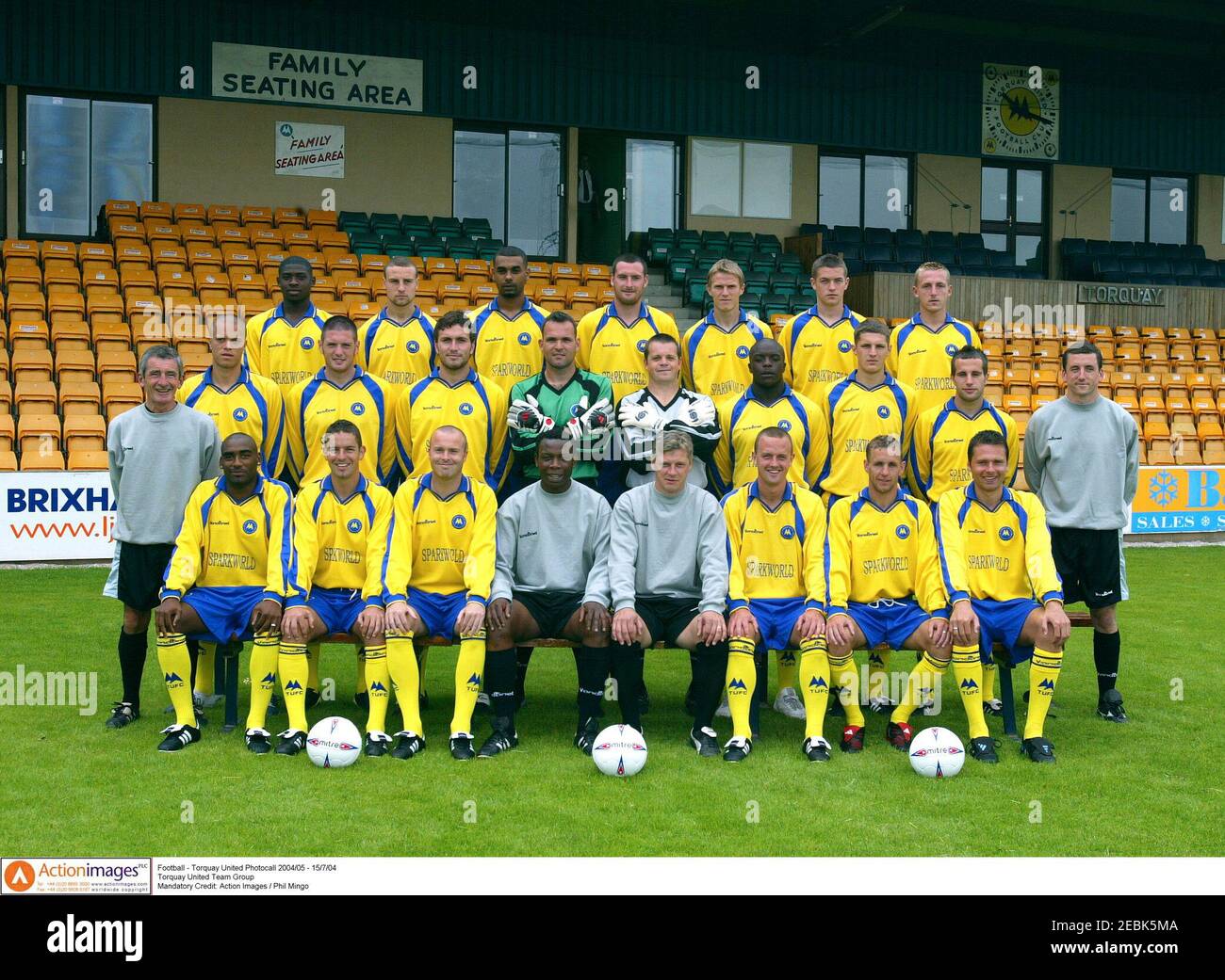 Torquay United Team Group High Resolution Stock Photography and Images ...