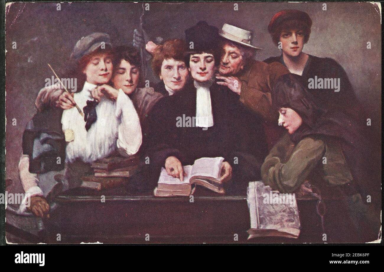 Nos eclaireuses 1914 Stock Photo - Alamy