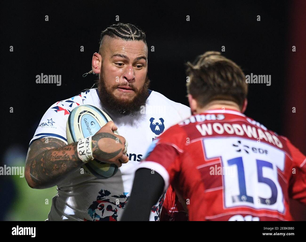 Kingsholm Stadium, Gloucester, Gloucestershire, UK. 12th Feb, 2021 ...