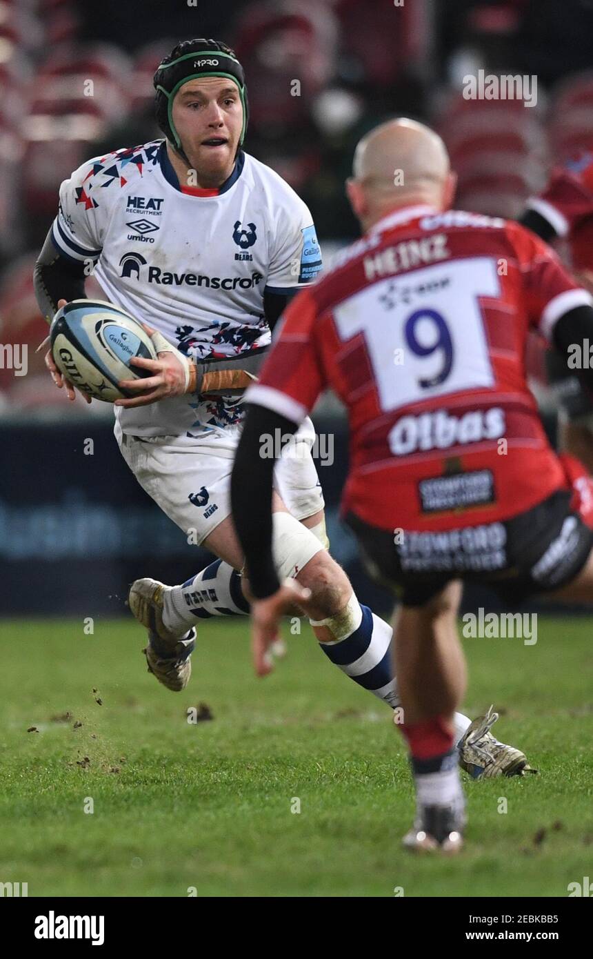 Kingsholm Stadium, Gloucester, Gloucestershire, UK. 12th Feb, 2021 ...