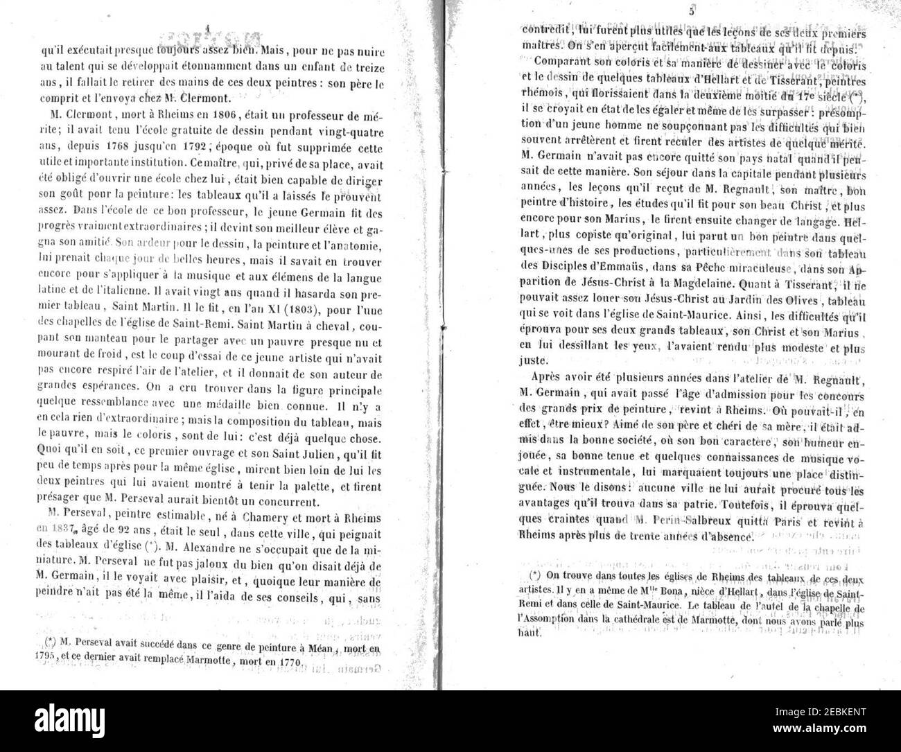 Notice biographique Germain 39261 Stock Photo - Alamy