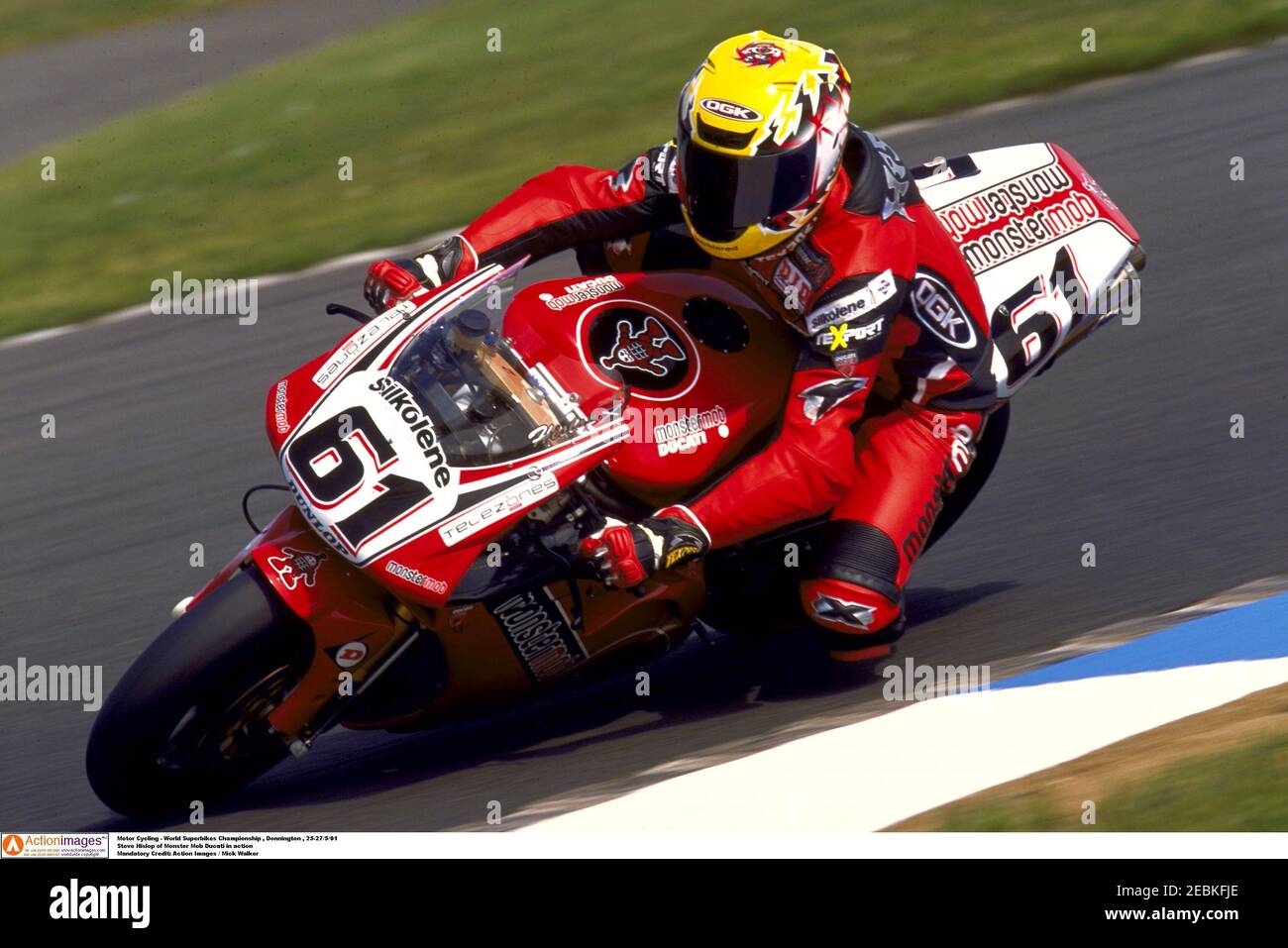 Steve hislop in action hi-res stock photography and images - Alamy