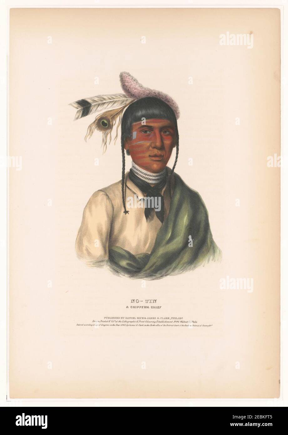 A chippewa chief hi-res stock photography and images - Alamy