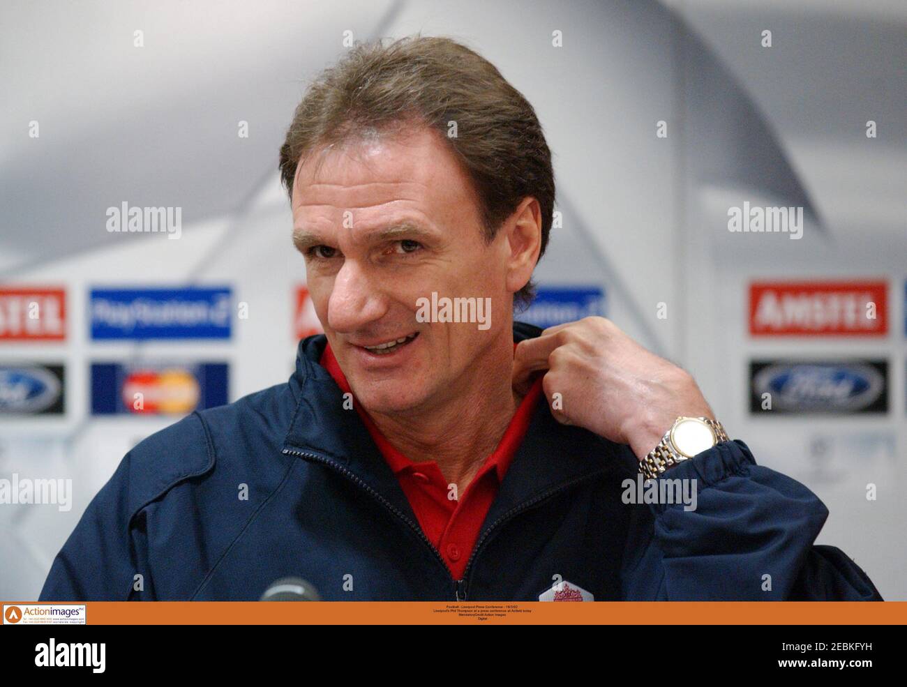 Liverpools phil thompson hi-res stock photography and images - Alamy